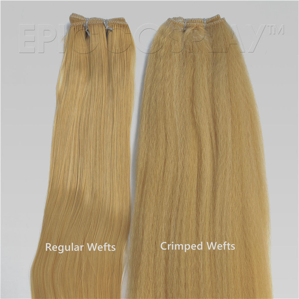 Crimped 35'' Weft Extension - Classic White