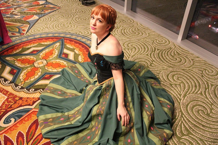 Coronation Anna from Frozen