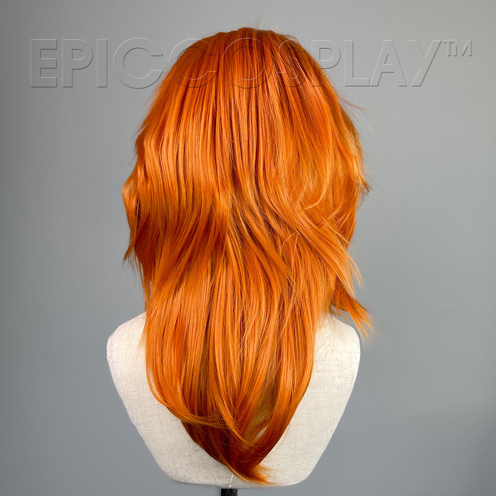 Helios - Autumn Orange Spiking Cosplay Wig