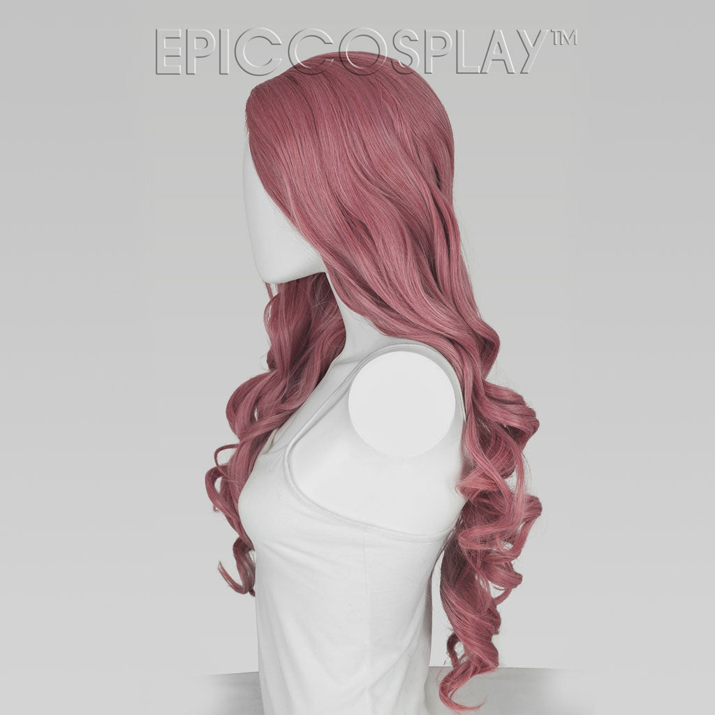 Daphne - Princess Pink Mix Wavy Bangless Wig