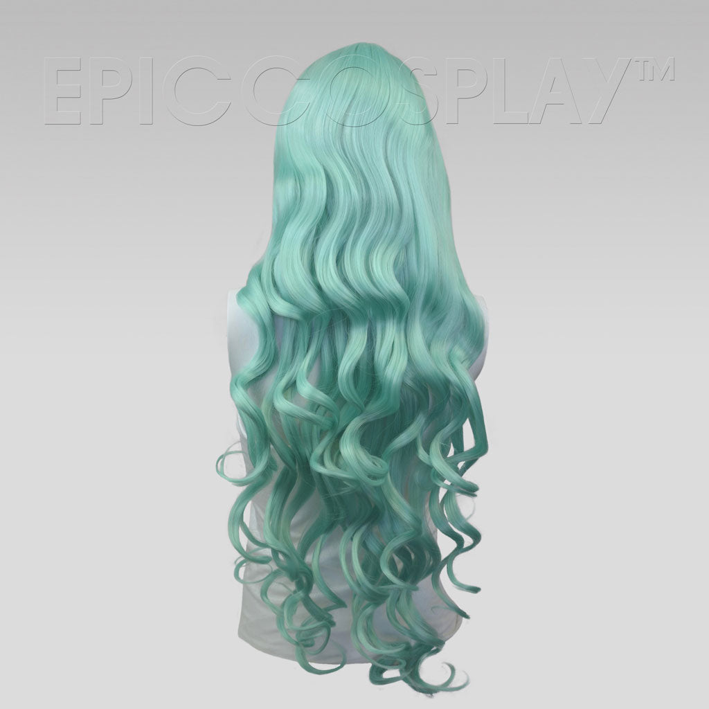 Hera - 40 inch Mint Green Curly Extra Long Cosplay Wig