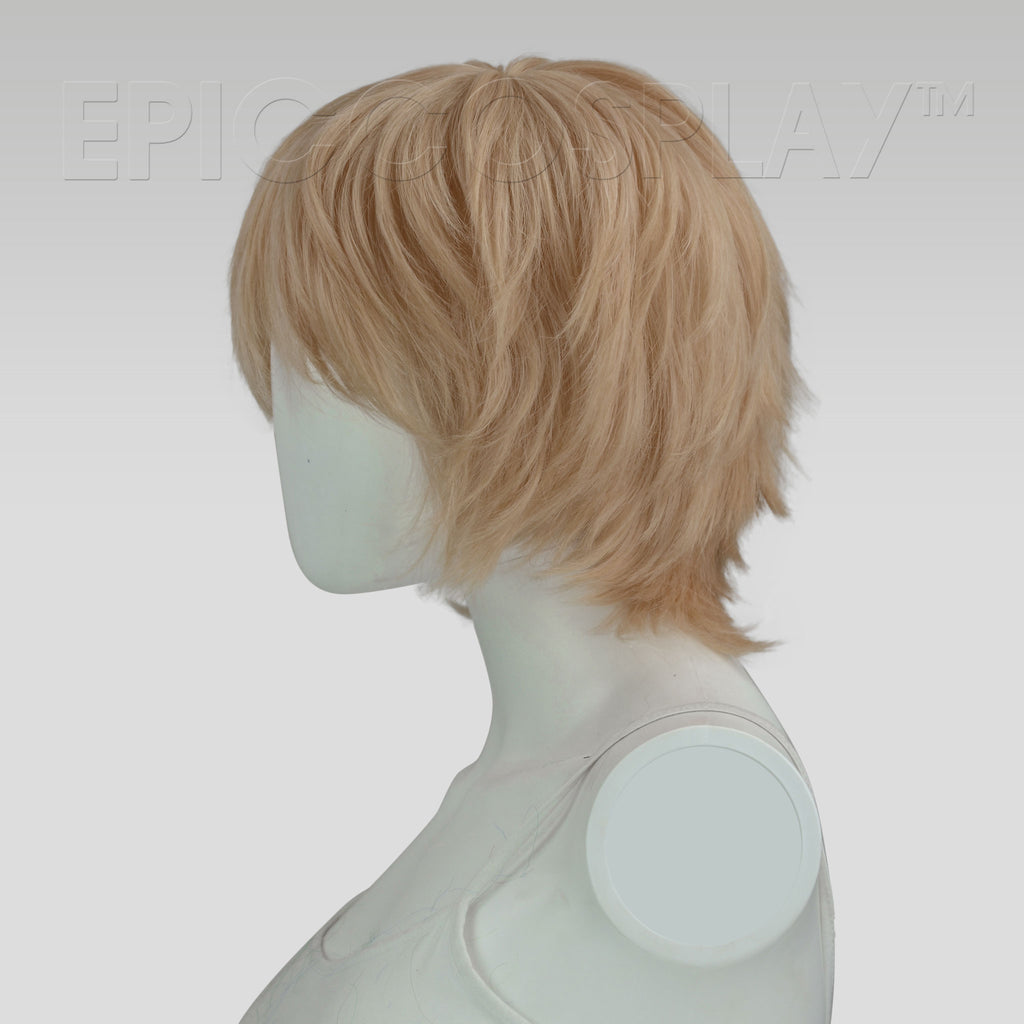 Apollo - 13 inch Strawberry Blonde Layered Short Cosplay Wig