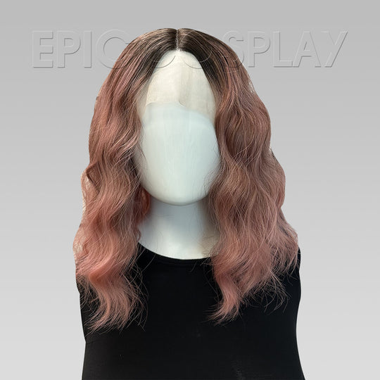 Signature - Ivory Pink Mermaid Waves Lace Front Wig