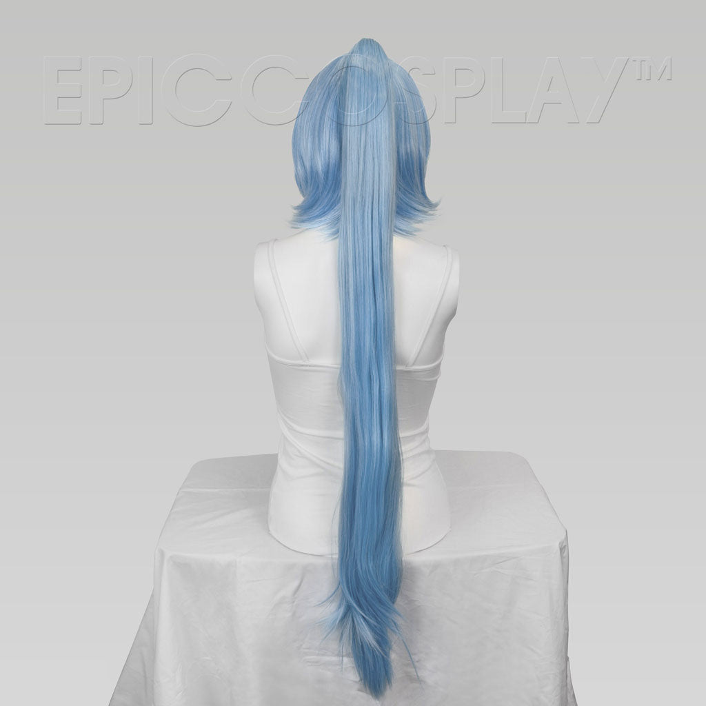 Leto - Ice Blue Ponytail Extension Cosplay Wig