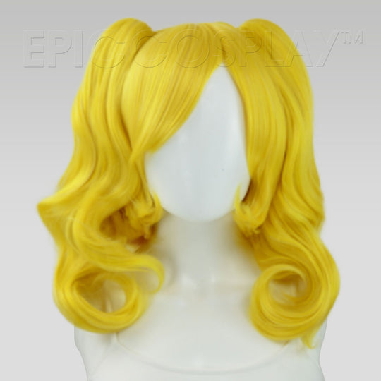 Rhea - 20 inch Rich Butterscotch Blonde Curly Ponytail Set