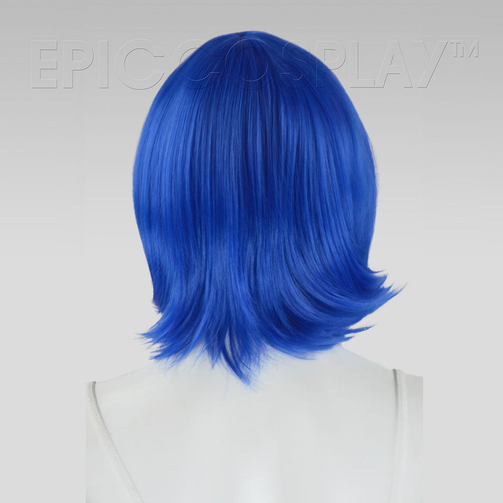 Chronos - 14 inch Dark Blue Short Cosplay Wig