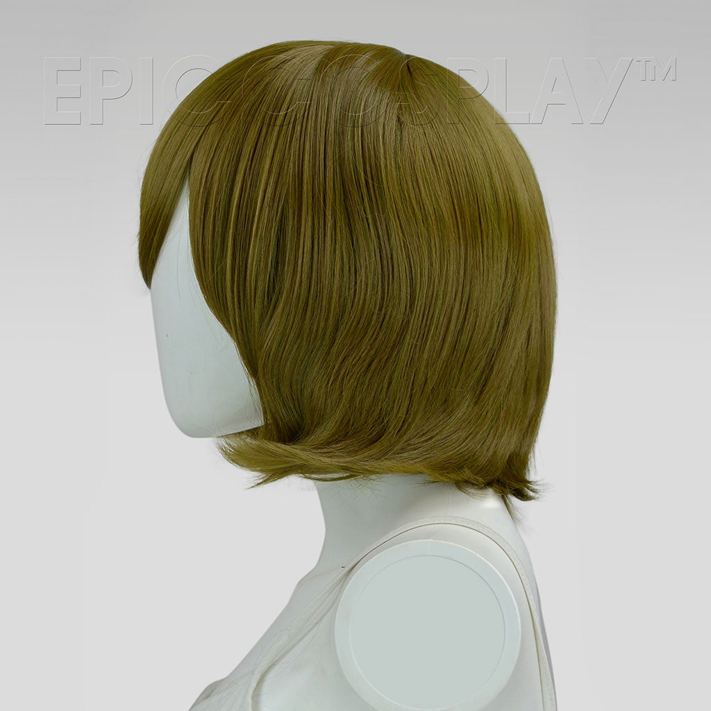 Chronos - 14 inch Matcha Brown Layered Cosplay Wig