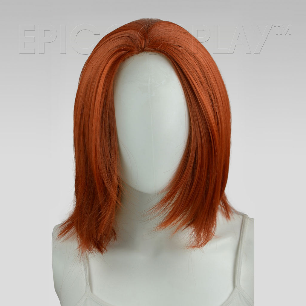 Helen - Copper Red Bangless Wig