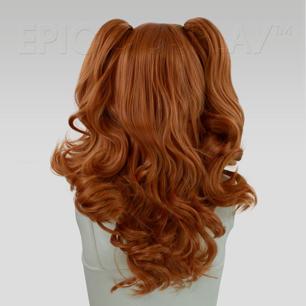Maia - Cocoa Brown Curly Cosplay Wig Set