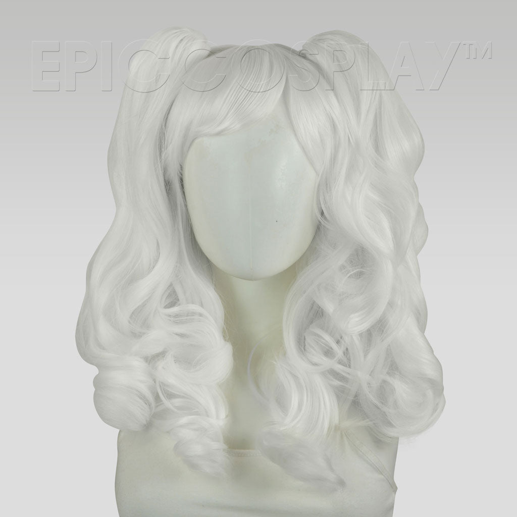 Maia - Classic White Curly Cosplay Wig Set
