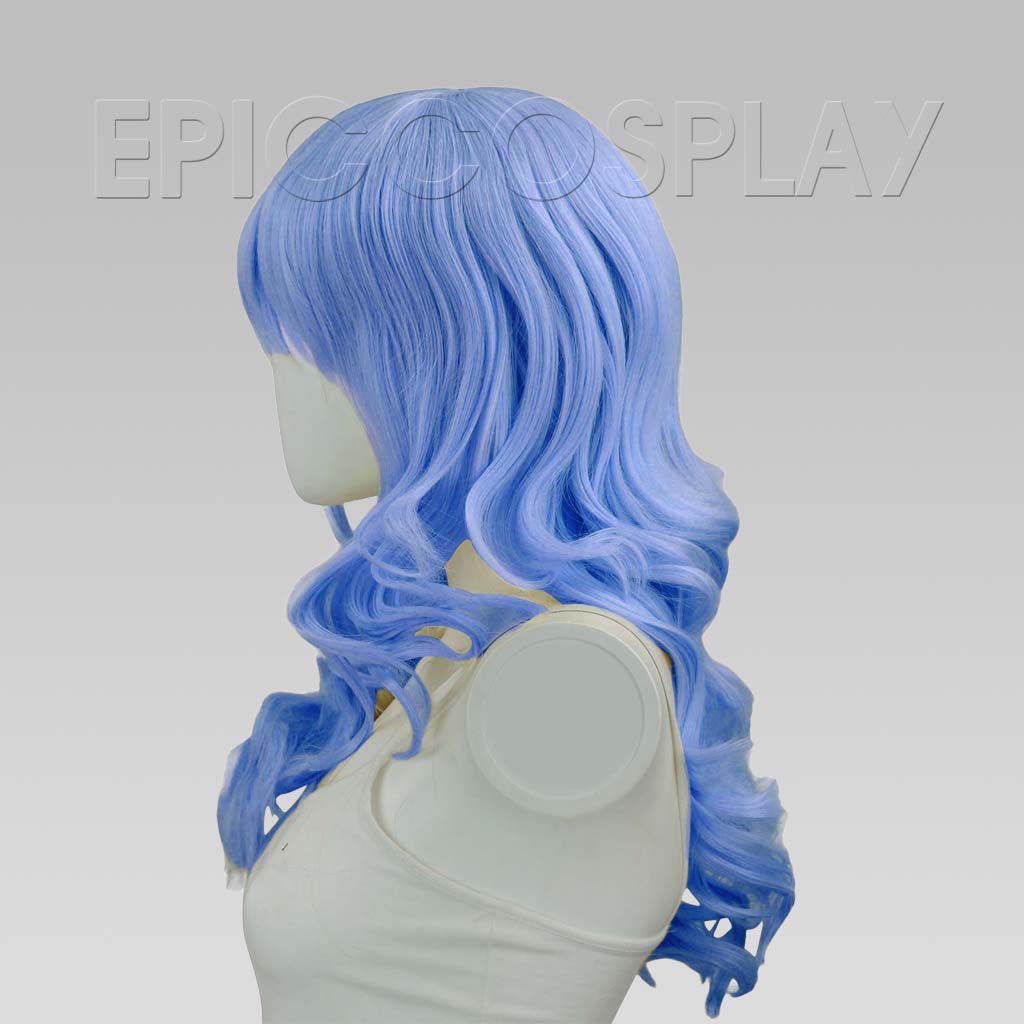 Hestia - 22 inch Ice Blue Curly Wavy Cosplay Wig