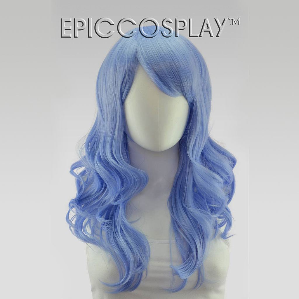 Hestia - 22 inch Ice Blue Curly Wavy Cosplay Wig