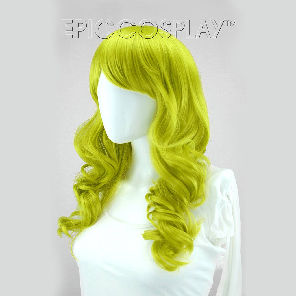 Hestia - 22 inch Tea Green Curly Wavy Cosplay Wig