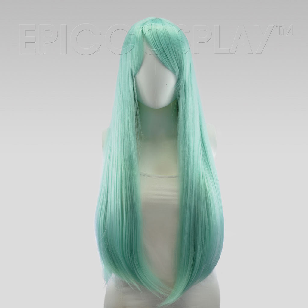 Nyx - 28 inch Mint Green Long Straight Cosplay Wig