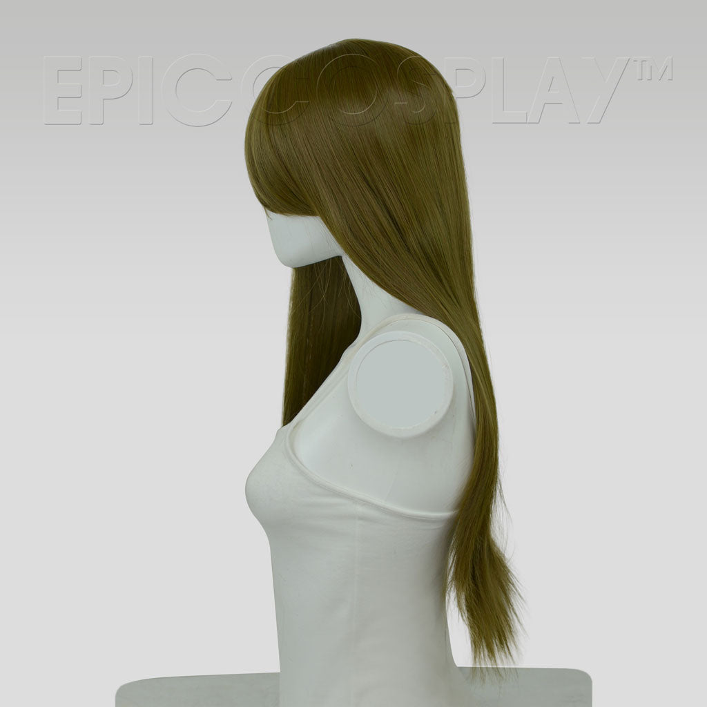 Nyx - 28 inch Matcha Brown Long Straight Cosplay Wig
