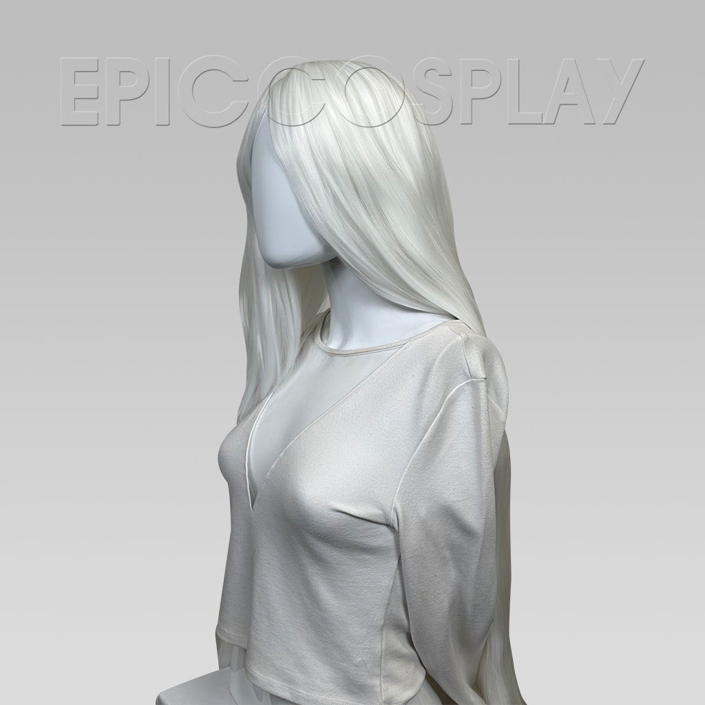 Athena - 40 inch White Straight Long Cosplay Wig