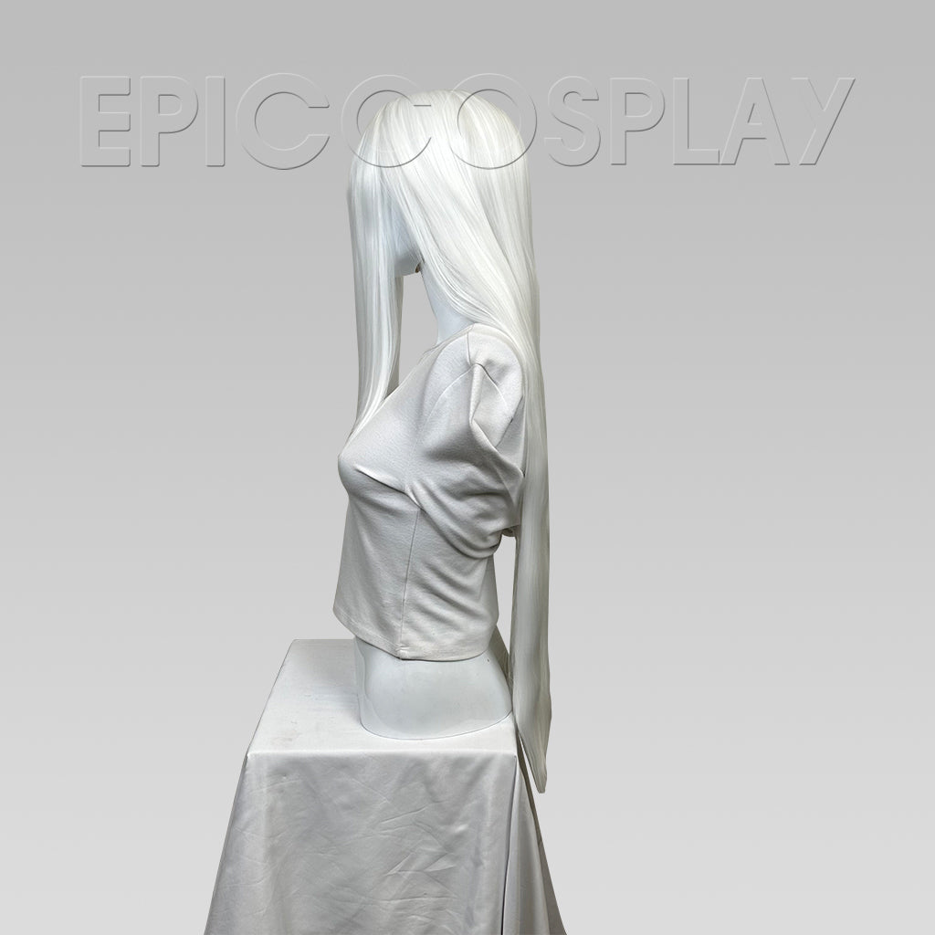 Athena - 40 inch White Straight Long Cosplay Wig