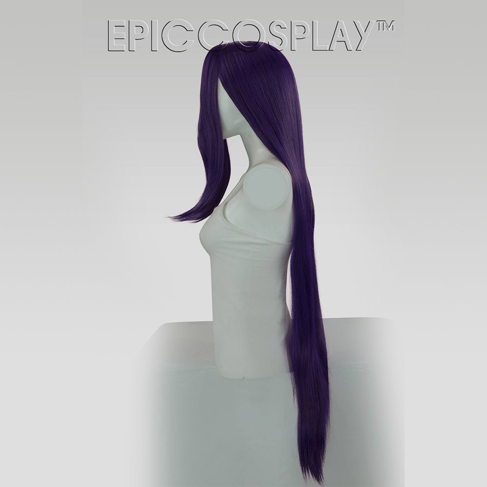 Athena - 40 inch Purple Black Fusion Straight Long Cosplay Wig