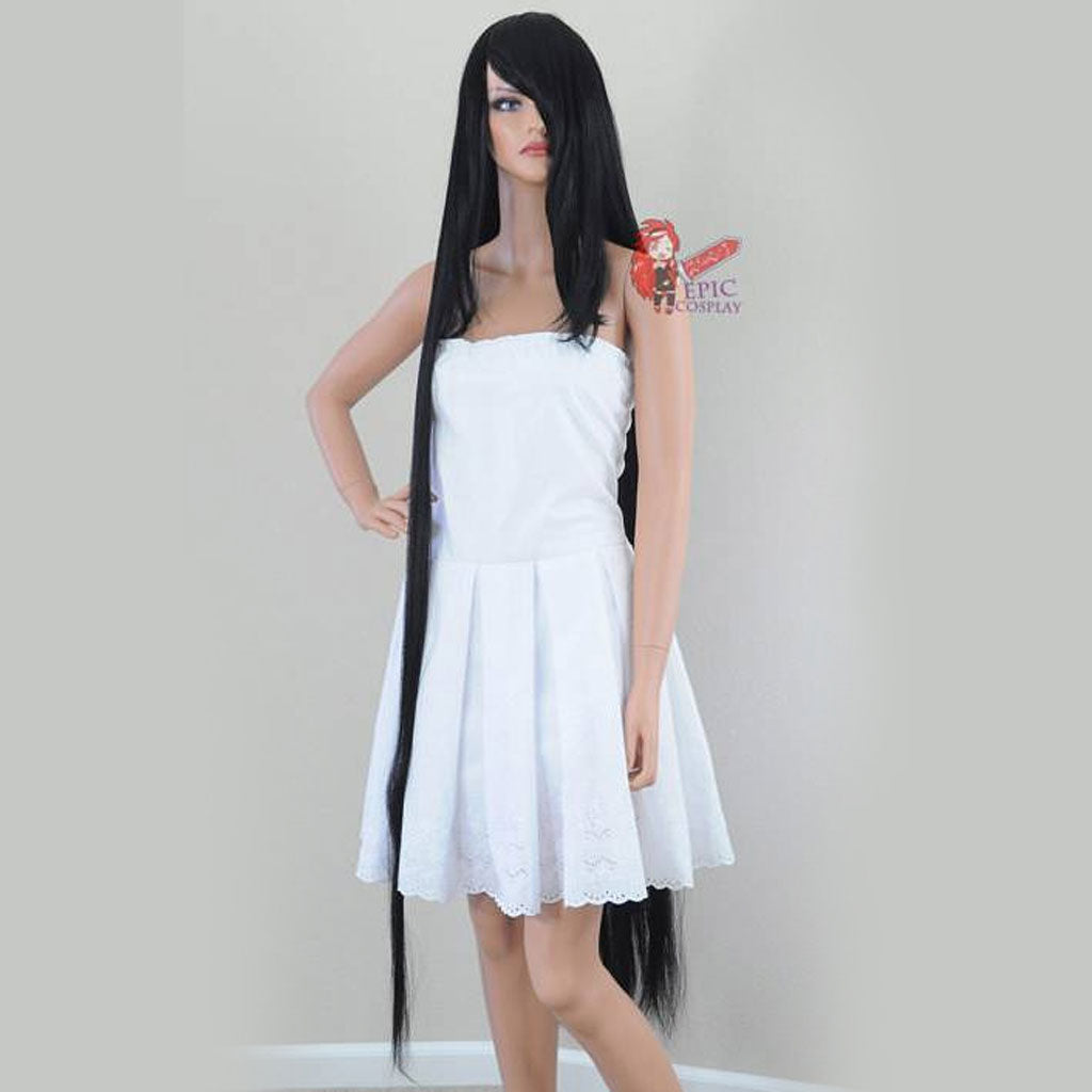 Demeter - 60 inch Black Straight Very Long Cosplay Wig