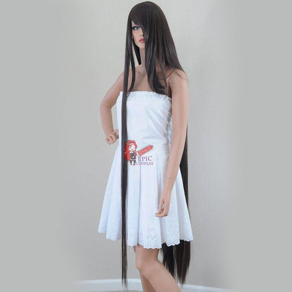Demeter - 60 inch Dark Brown Straight Very Long Cosplay Wig