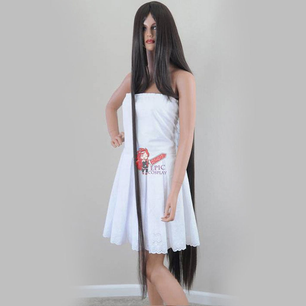 Demeter - 60 inch Dark Brown Straight Very Long Cosplay Wig