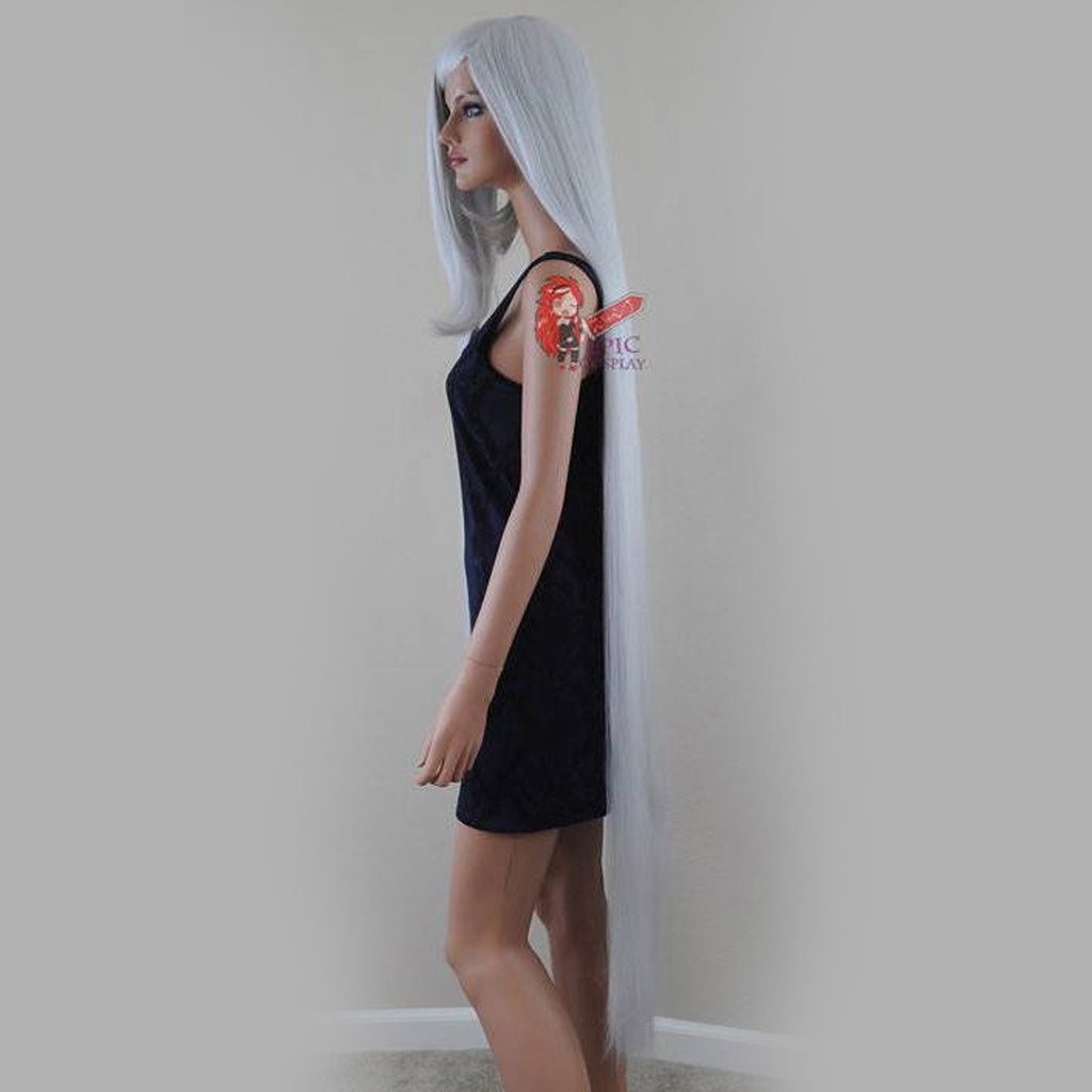 Demeter - 60 inch Silver Grey Straight Very Long Cosplay Wig