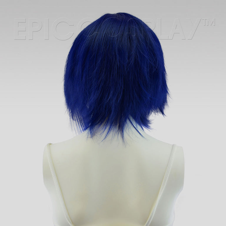 Aphrodite - 15 inch Midnight Blue Long Bang Layered Cosplay Wig