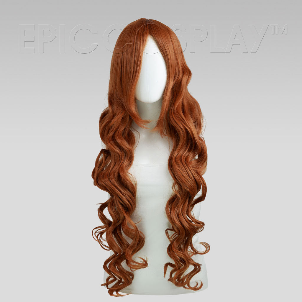 Hera - 40 inch Cocoa Brown Curly Extra Long Cosplay Wig