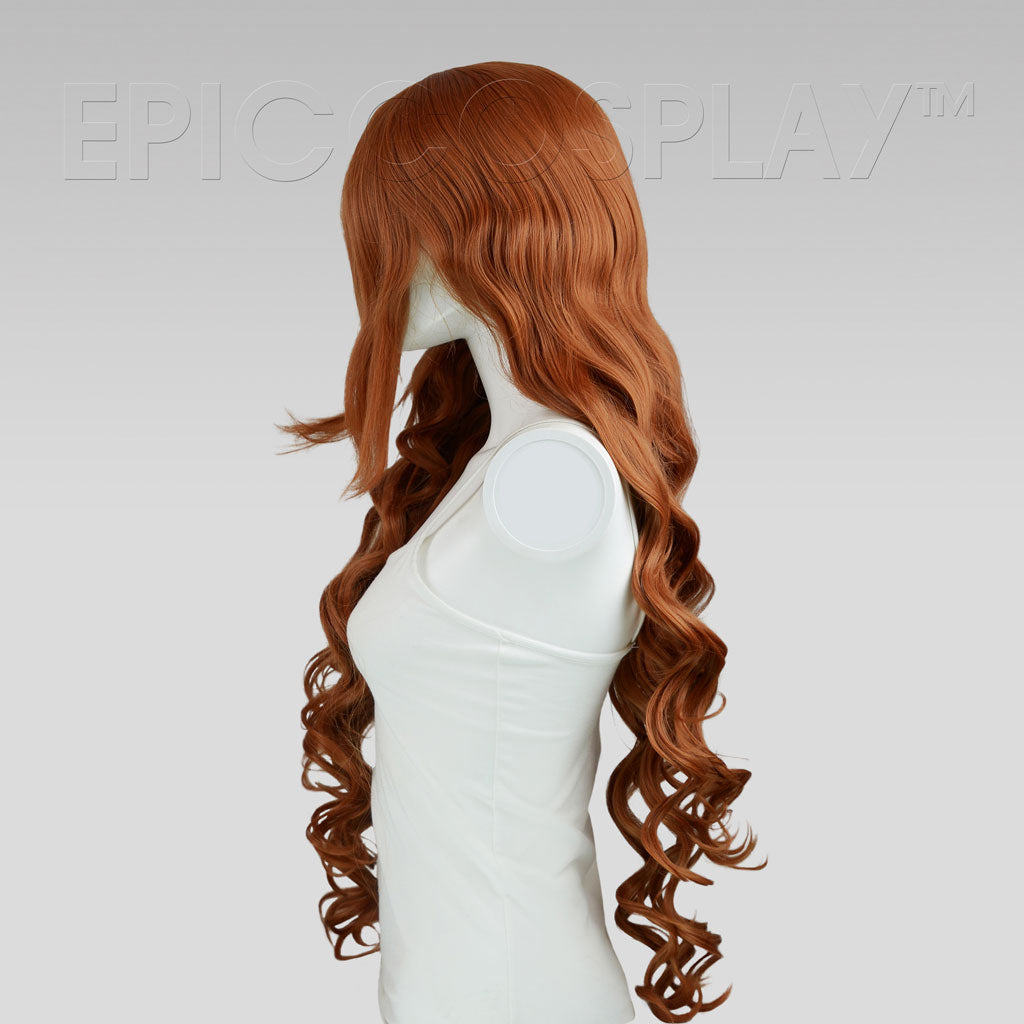 Hera - 40 inch Cocoa Brown Curly Extra Long Cosplay Wig