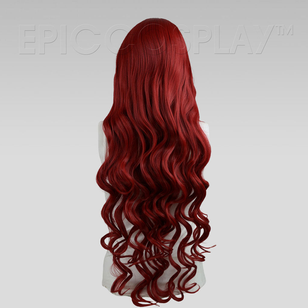 Hera - 40 inch Dark Red Curly Extra Long Cosplay Wig