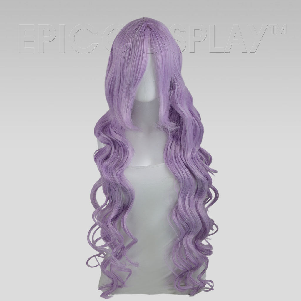 Hera - 40 inch Fusion Vanilla Purple Curly Extra Long Cosplay Wig