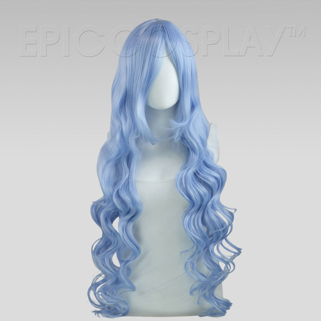 Hera - 40 inch Ice Blue Curly Extra Long Cosplay Wig