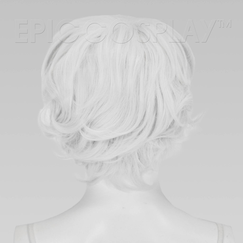 Aion - 11 inch Classic White Curly Short Cosplay Wig