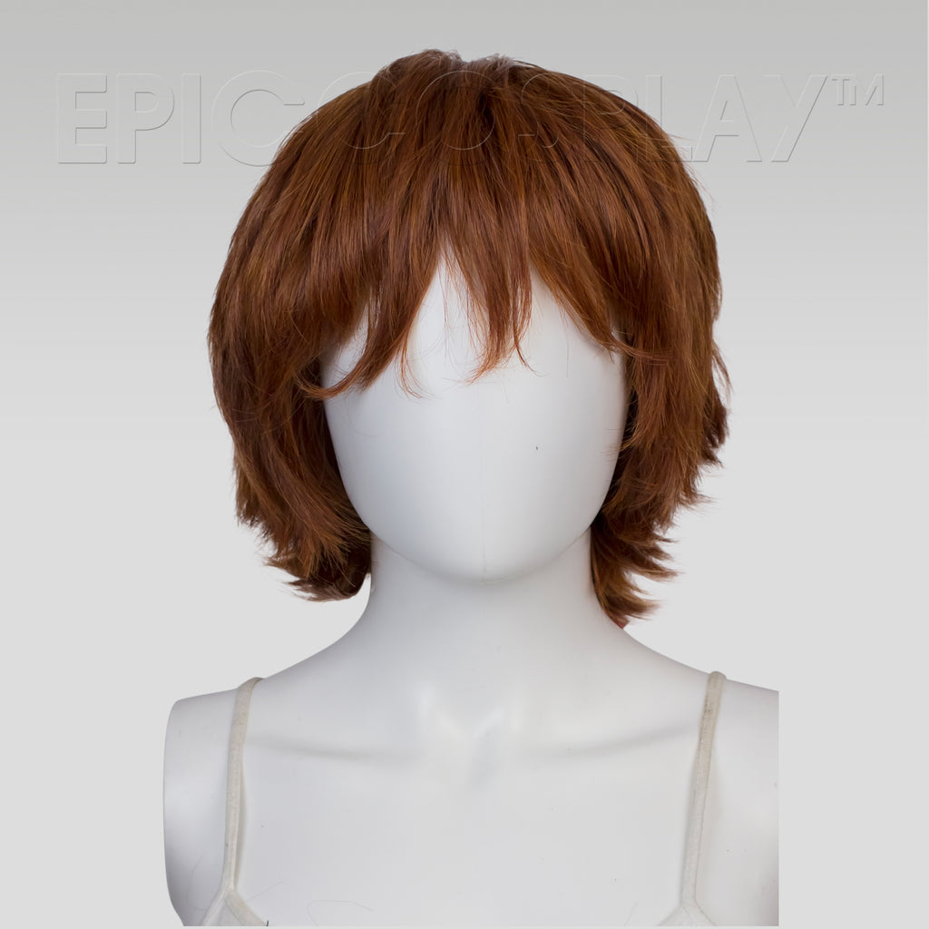 Apollo - 13 inch Copper Red Mix Layered Short Cosplay Wig