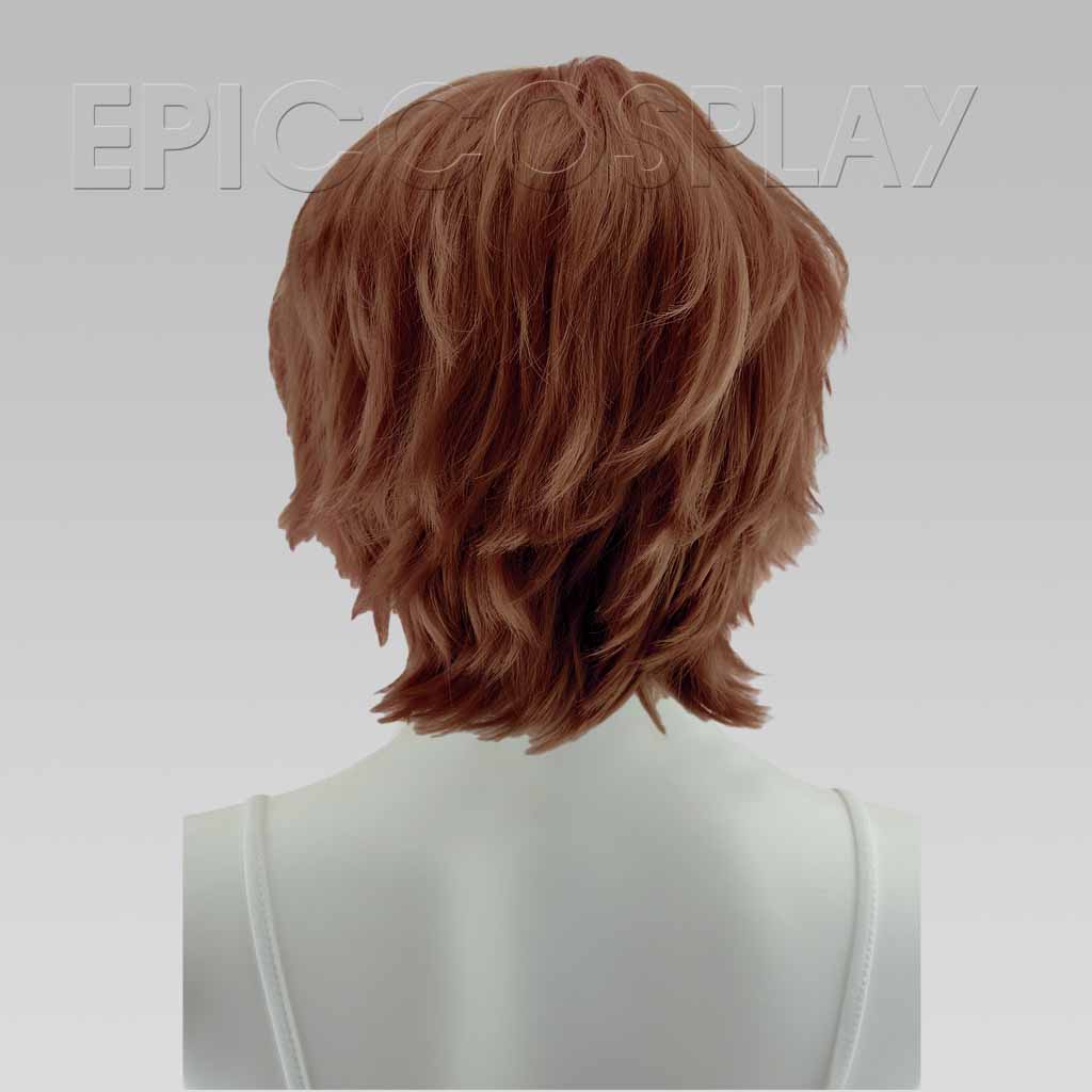 Apollo - 13 inch Copper Red Mix Layered Short Cosplay Wig