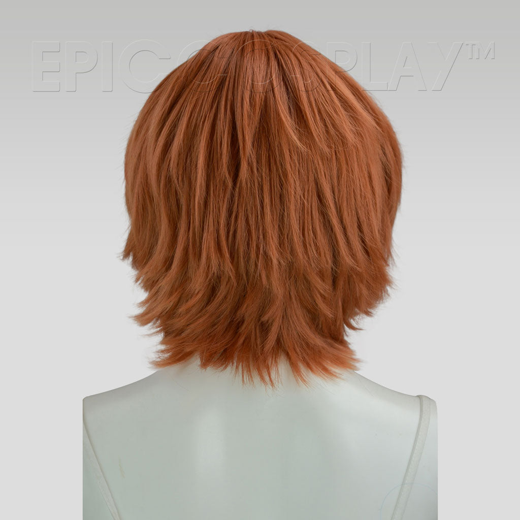 Apollo - 13 inch Cocoa Brown Layered Short Cosplay Wig