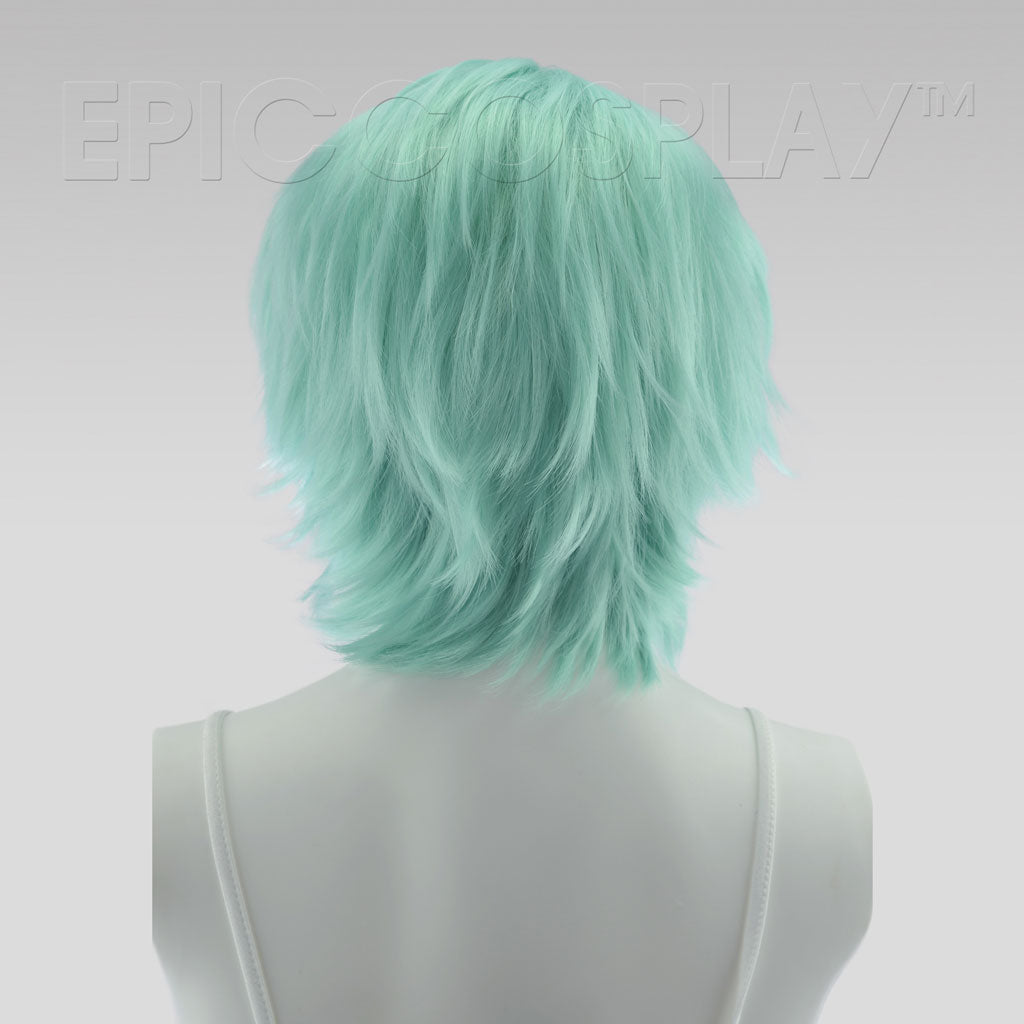 Apollo - 13 inch Mint Green Layered Short Cosplay Wig