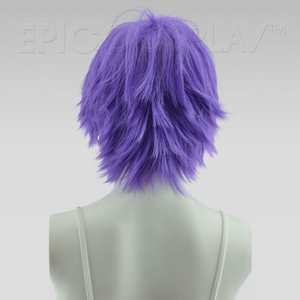 Apollo - 13 inch Classic Purple Layered Short Cosplay Wig