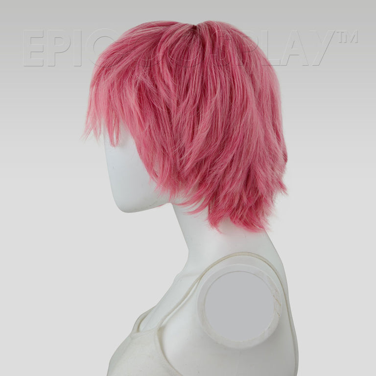 Apollo - 13 inch Sky Magenta Layered Short Cosplay Wig