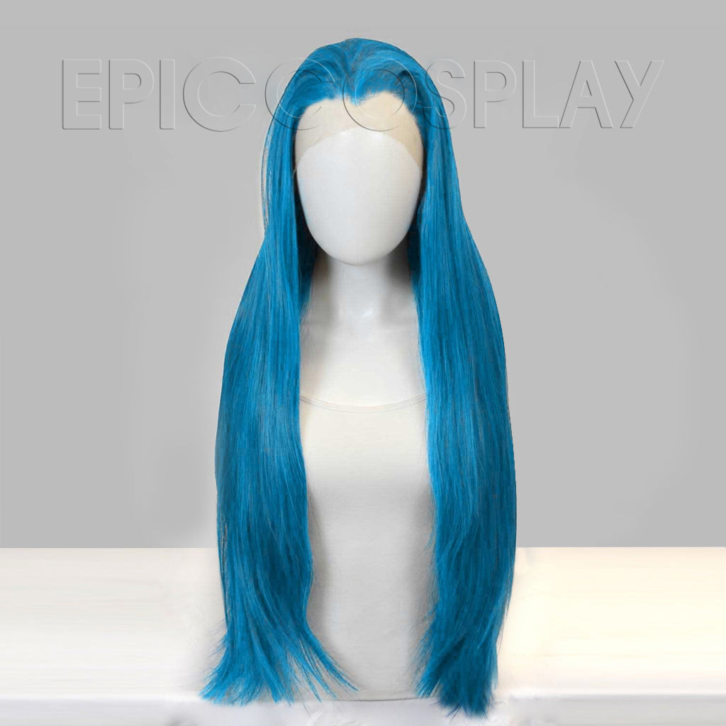 Nemesis - Shadow Blue Widow's Peak Long Lace Front Wig