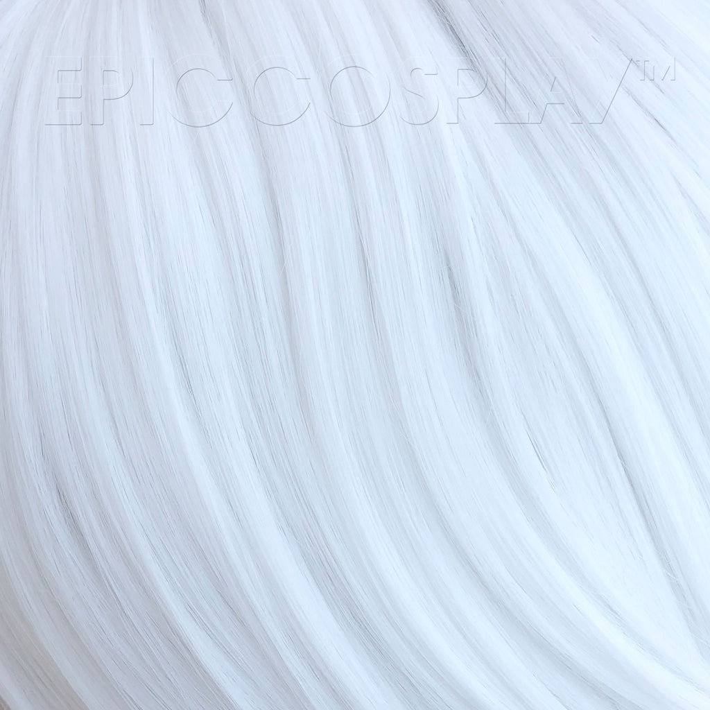 15 Inch Classic White Hair Weft Extension