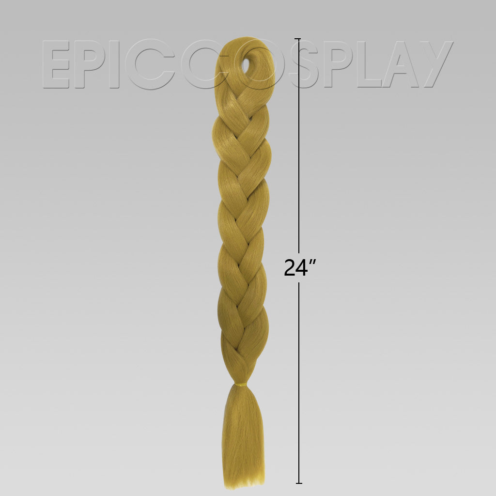 24 inch Long Caramel Blonde Hair Braids Extension