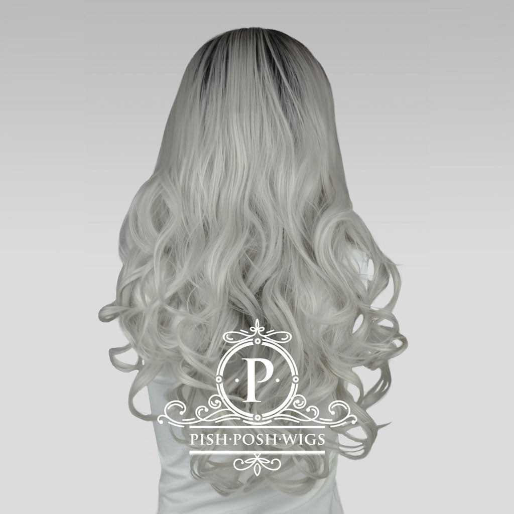 Stefani - Silver Ombre Lace Front Wig